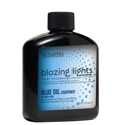 Scruples Blazing Highlights Toner Infused Gel Blue Oil Lightener, 4 oz ...