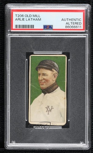 1909-11 T206 - Arlie Latham Base Ball Subjects Back (RC) for sale ...