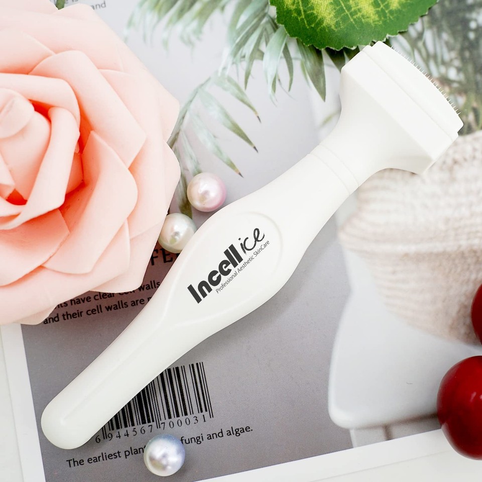 Derma Stamp, INCELLICE 175 Titanium Microneedle Stamp for Face, 1.0 mm ...