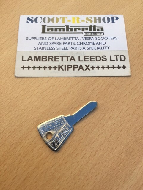 LAMBRETTA BLANK KEY - CHROME . NEW - FREE POST. | eBay UK