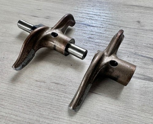 Vintage Motorcycle Gear Selector Forks & Shaft Assembly Ducati Era ...