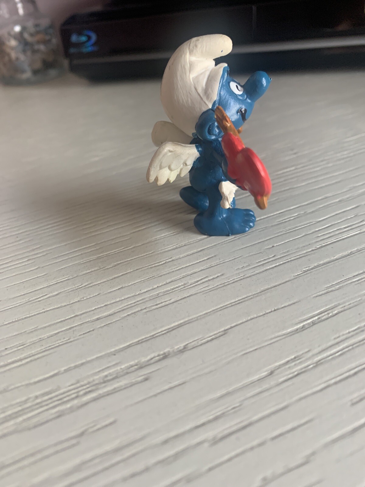 Smurfs Amour Smurf Cupid Heart Bow & Arrow Rare Vintage Original ...