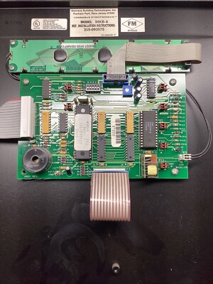 Siemens Cerberus Pyrotronics MKB-4 DISPLAY CONTROL PANEL FOR MXL | eBay