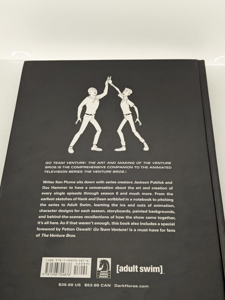 Go Team Venture! The Art and Making of the Venture Bros Book Adult Swim ...