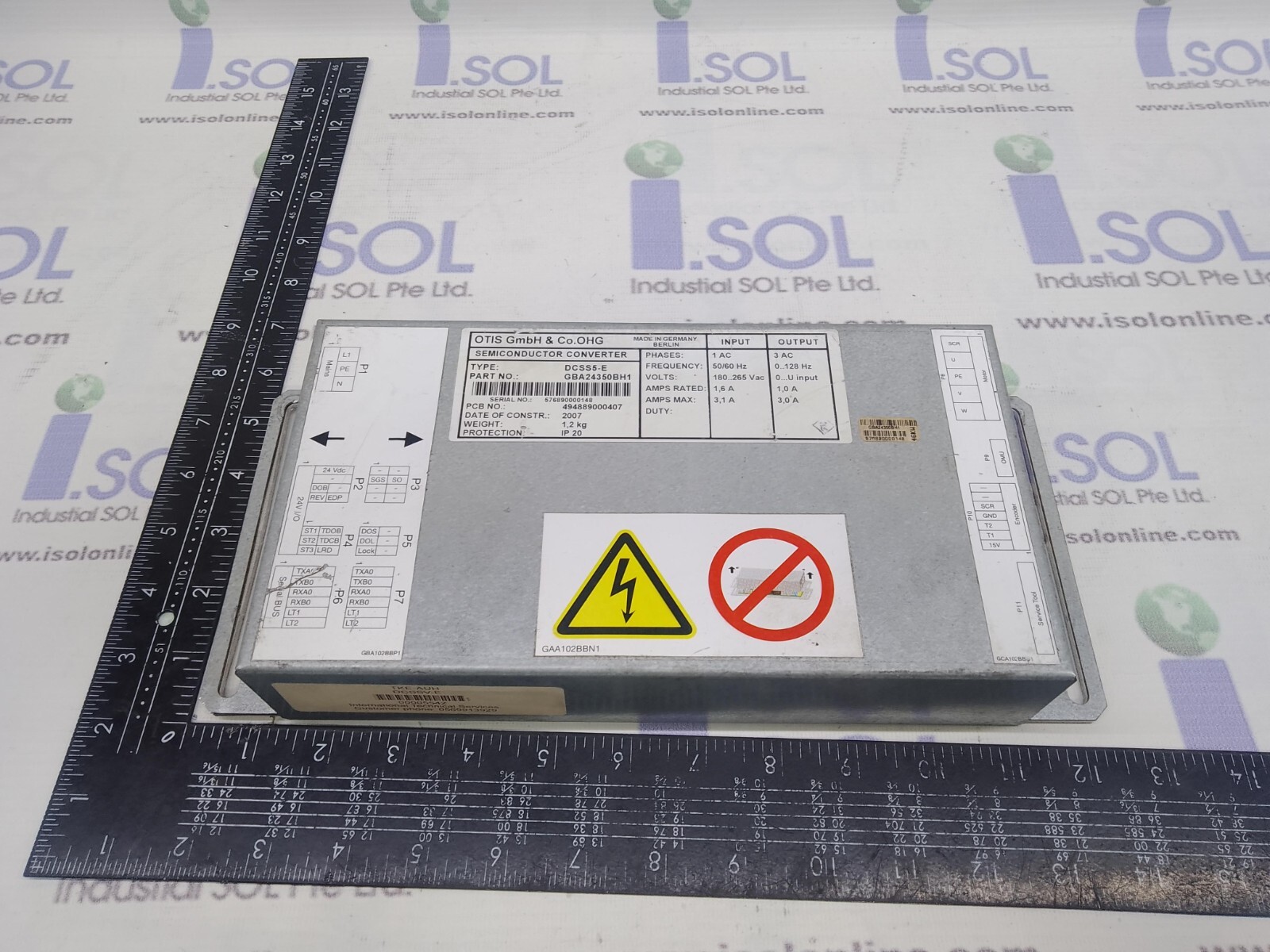 OTIS DCSS5-E Elevator Door Controller GBA24350BH1 | eBay