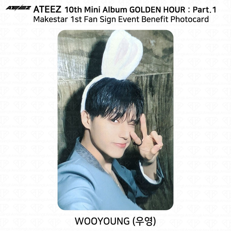 ATEEZ 10th Mini Album Golden Hour Part.1 Makestar 1st Fan Sign Event ...