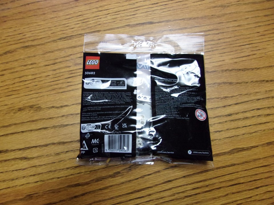 New 2024 Lego Technic 30682 NASA Mars Rover Perseverance Polybag Set | eBay