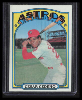 Cesar Cedeno 1972 Topps #65 Houston Astros | eBay