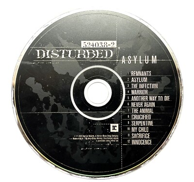 Disturbed - Asylum - Original Audio CD 524038-2 93624966487| eBay