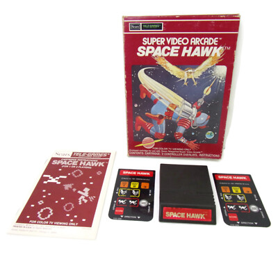 Space Hawk Sears Tele-Games Intellivision Game Cartridge CIB TESTED | eBay