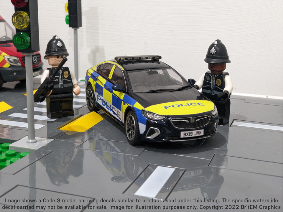 British Emergency Service Livery Decal for Model Vehicles [Read ...