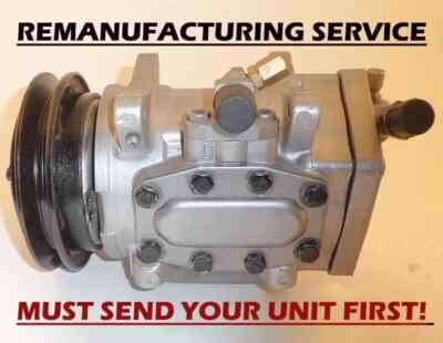 1975-1978 280Z 2.8L OEM A/C Compressor Rebuild Service (SWP123 Model ...