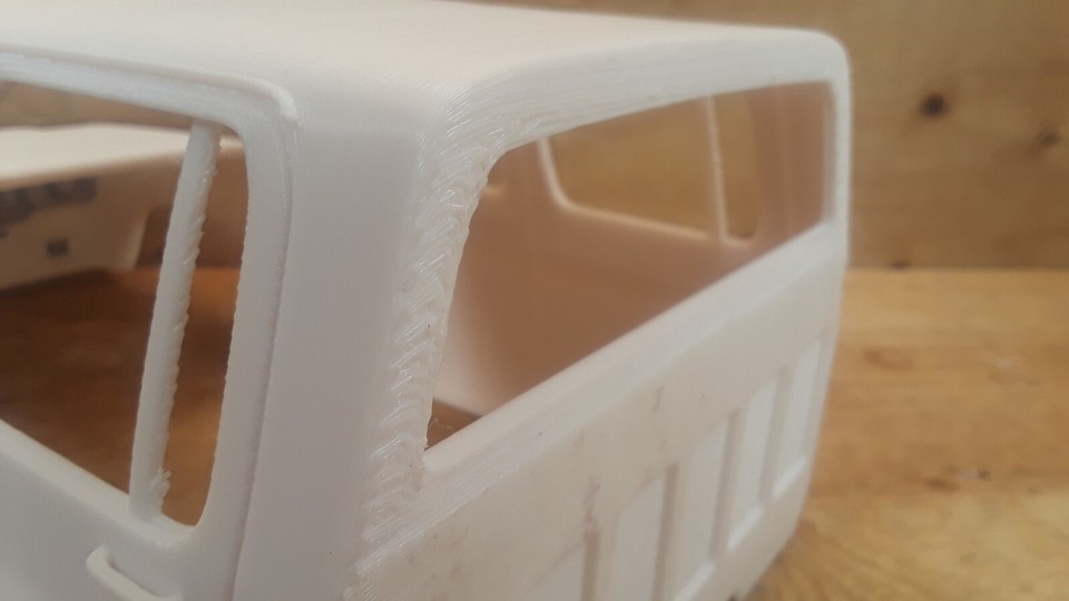 3D Printed RC CAR Chevy Truck C30 4 Door Crew Cab & Bed Dually 1/10 ...