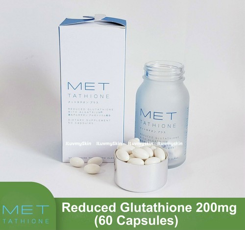 Met Tathione Reduced Glutathione 200mg with ALGATRIUM (60 Capsules) | eBay