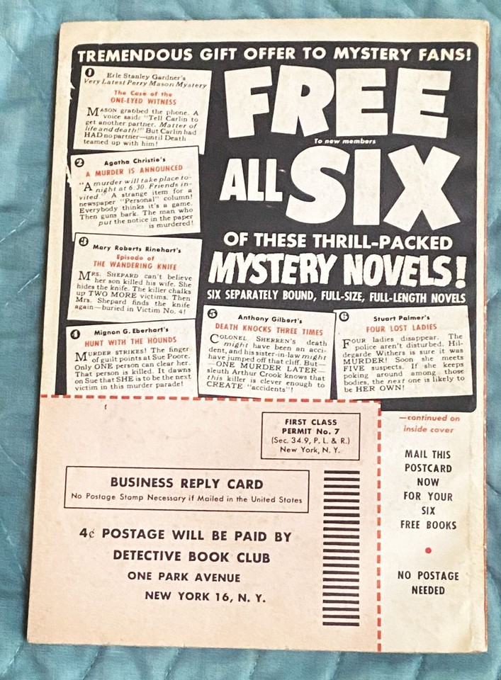 Brett Halliday Ray Bradbury / SUSPENSE MAGAZINE WINTER 1952 | eBay