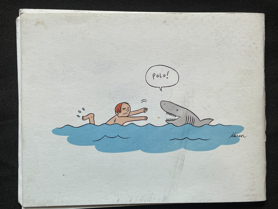 Gags for kids by Karen Sneider, Single panel gag mini comic. 2009 | eBay