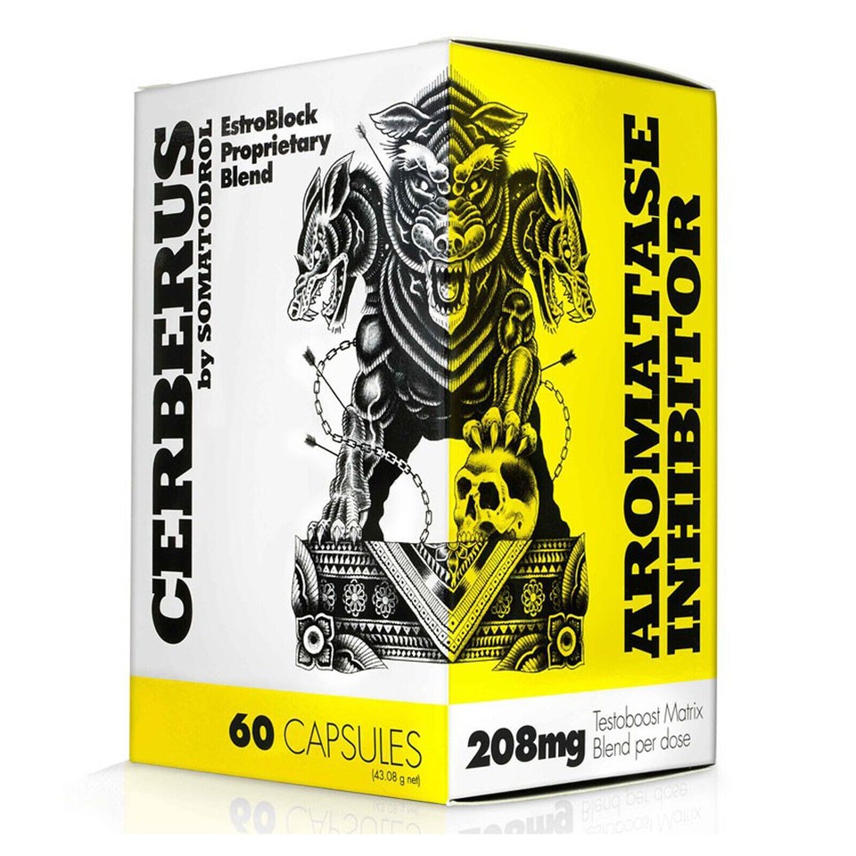 CERBERUS - 60-240 Capsules - Muscle Mass Builder Libido PREMIUM Testo ...