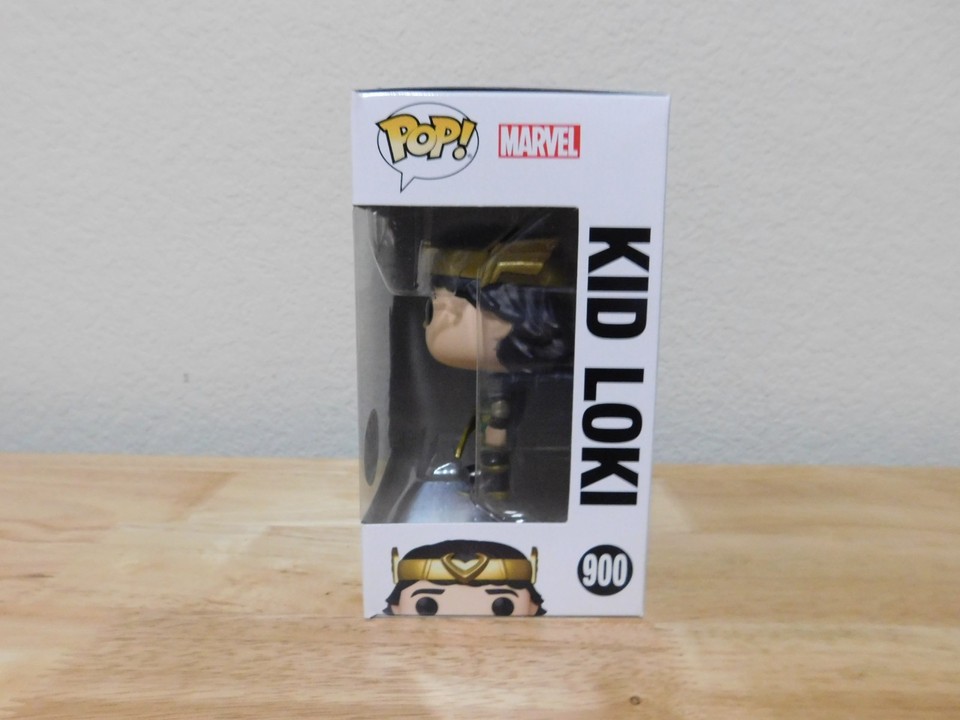 New Funko Pop Marvel Loki Funko.com #900 Kid Loki bobble-head figure ...