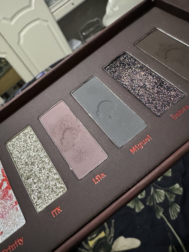 Lethal cosmetics X Dexter Palette Indie Eyeshadow | eBay UK