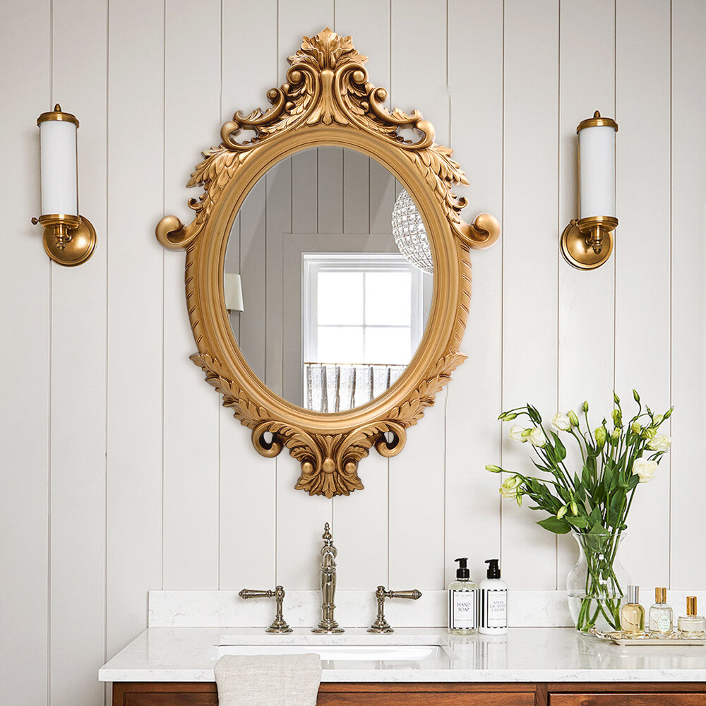 Vintage Bathroom Mirror My $50 Vintage Bathroom Mirror Upgrade: A