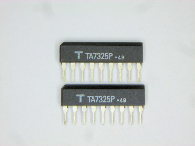 (10pcs) TA7325P Original Toshiba Integrated Circuit Replaces NTE1730 ...