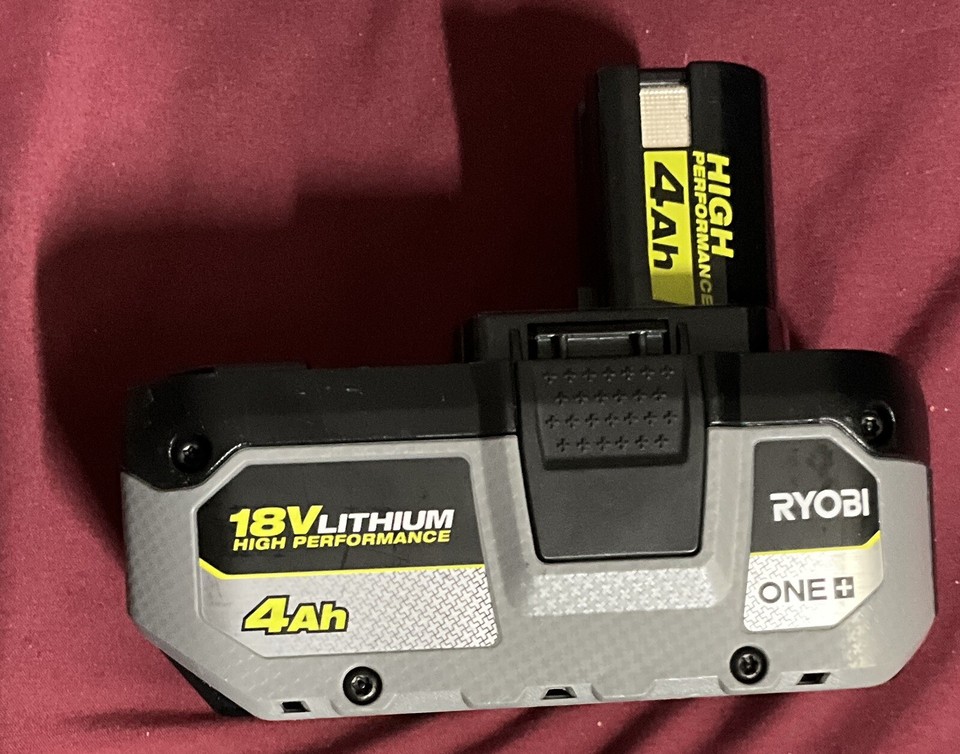New Ryobi One+ 4Ah 18V Lithium-ion High Performance Battery PBP004 OPEN ...
