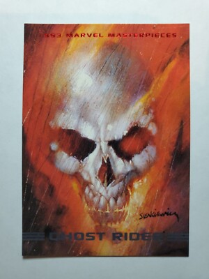 1993 Marvel Masterpieces SkyBox - GHOST RIDER - Trading Card #13 | eBay