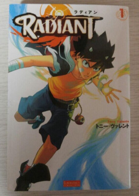 Radiant Vol.1 Tony Valente EUROMANGA Collection Japanese Comic | eBay