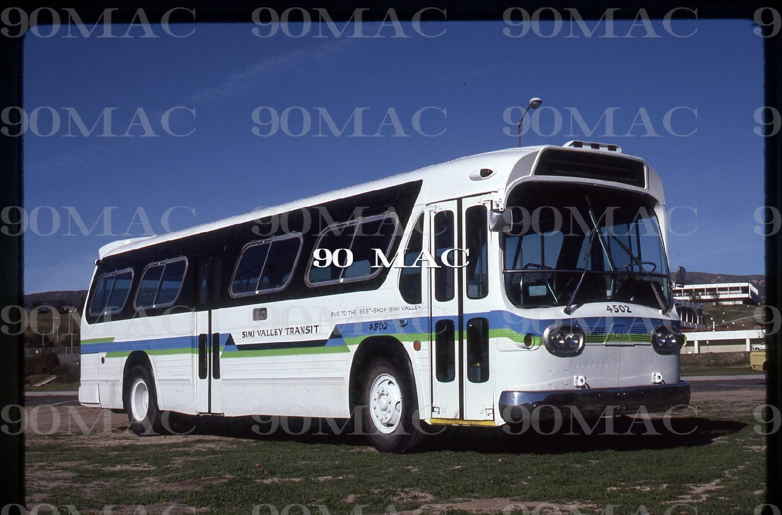 SIMI VALLEY TRANSIT. GM COACH #4502. Simi Valley (CA). Original Slide ...
