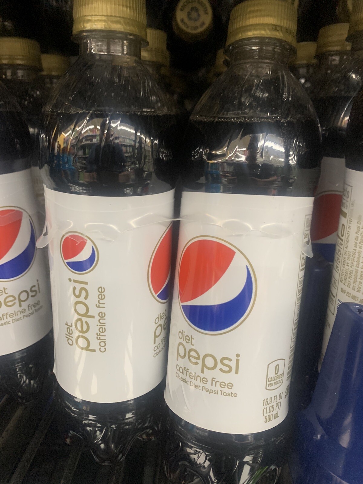 Diet Pepsi Bottle Caffeine Free