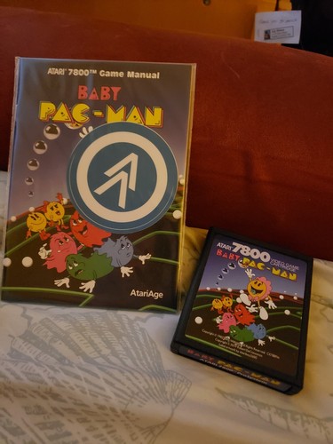 Atari 7800 Baby Pac-Man discontinued and out of print for many years ...