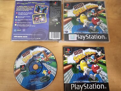 M&M's Shell Shocked Sony PlayStation 1 Game 2003 PS1 Complete VGC ...