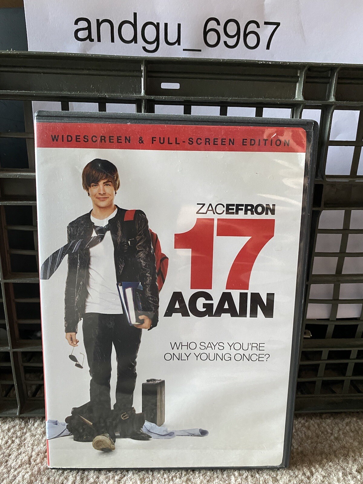 17 Again Dvd Cover