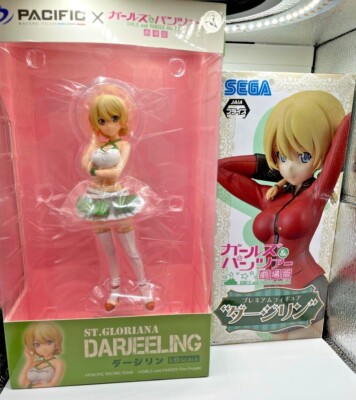GIRLS und PANZER Darjeeling Figure SEGA , PULCHRA Authentic Japan | eBay