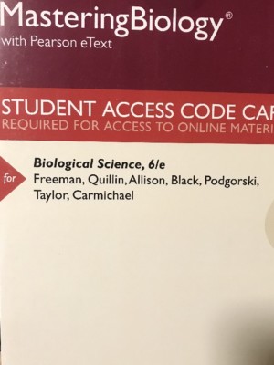 MasteringBiology with Pearson EText Access Card for Biological Science ...