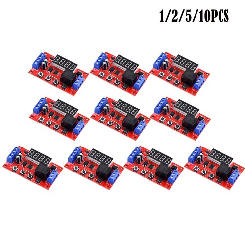 1/2/5/10X DC 5V/12V/24V Relay Module Programmable Optocoupler Isolation ...