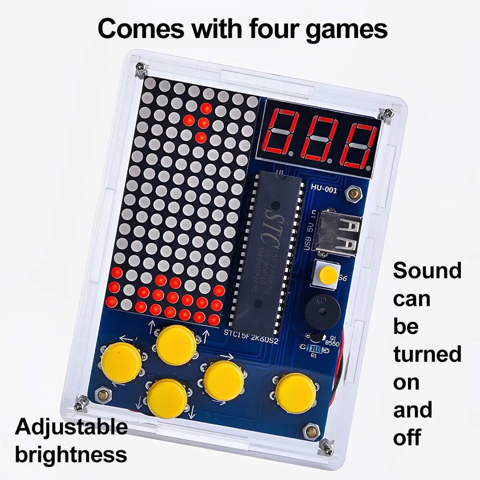 DIY Solder Project Game Kit Classic Games for Electronic Soldering ...