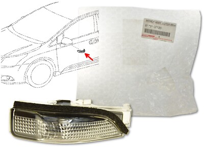 Right Side Turn Signal Mirror Lamp 81731-02120 for Toyota Avensis ...