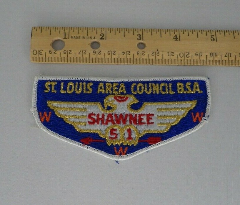 St Louis Area Council Order of the Arrow Shawnee 51 Boy Scout BSA WWW ...