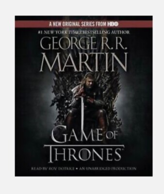 Game of Thrones by George R R Martin Audiobook cd Brand New Free see ...