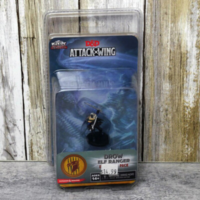 D&D Attack Wing Drizzt Do'Urden Drow Elf Ranger WZK71717 WizKids ...