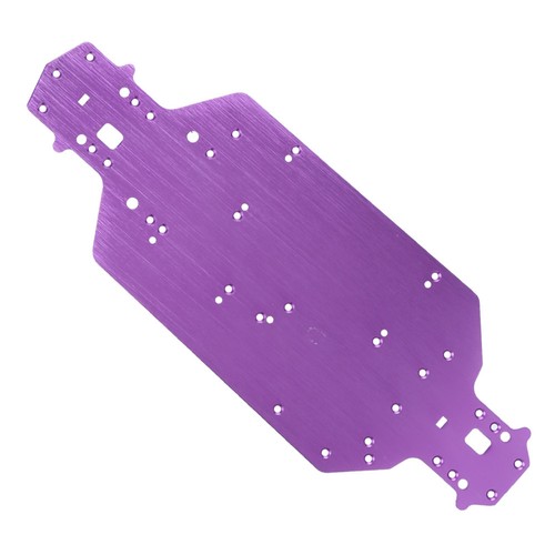 Aluminum Alloy Chassis Parts Accessory ForP 03001 RC Car Model(Purple ...