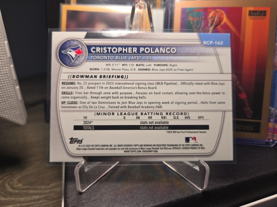 2025 Bowman Chrome Cristopher Polanco /125 | eBay