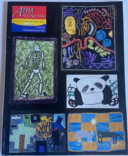 ATHA -Art of Rug Hooking Magazine December/January 2024 - buy the ...