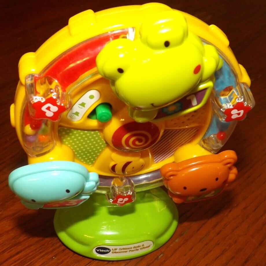 Baby Lil' Critters Spin and Discover Ferris Wheel by Vtech w/Suction ...