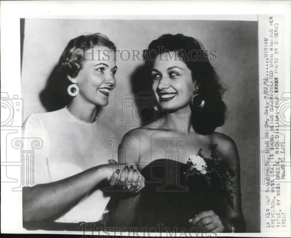 Miriam Stevenson Miss Universe 1954