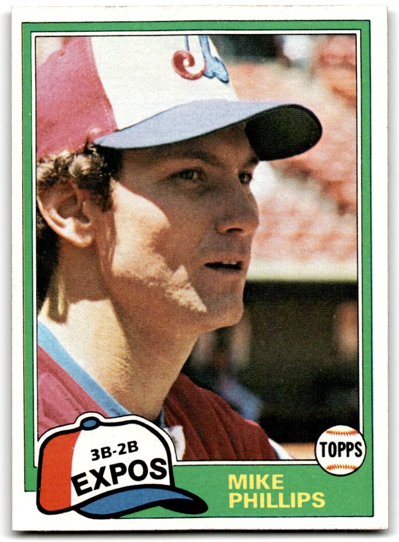1981 Topps Traded Mike Phillips Baseball Cards #813 | eBay