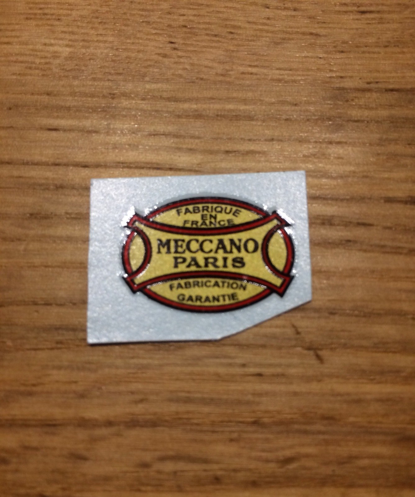 Transfert Logo "MECCANO Paris" pour MECCANO Constructor Car | eBay