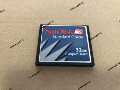 32MB Sandisk Standard Grade Compact Flash Card 32MB CF Memory card ...