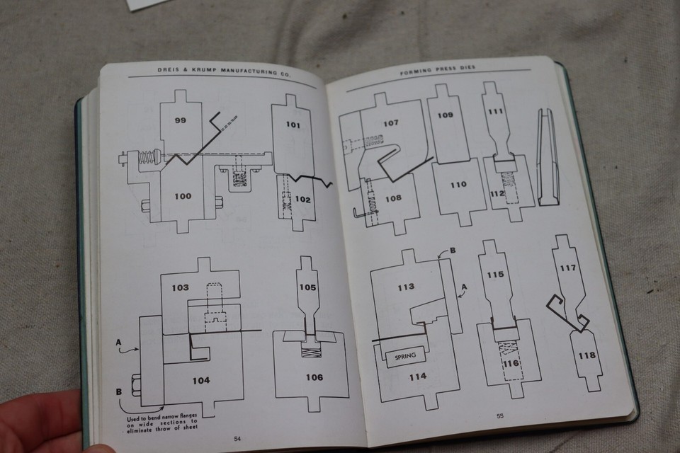 Catalog Dreis & Krump Chicago Press Brake Dies And Their Uses 1945 | eBay